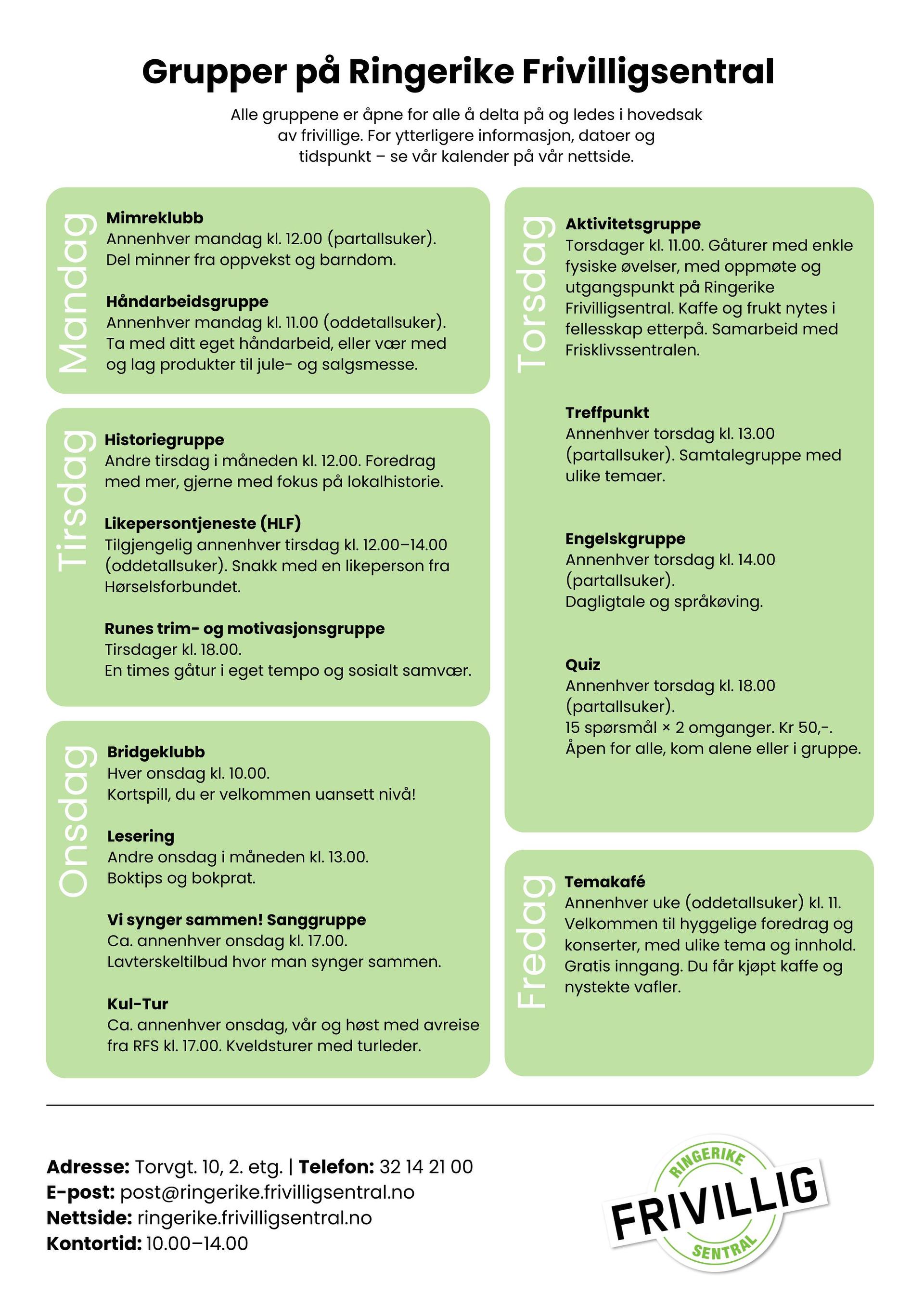 Ringerike frivilligsentral